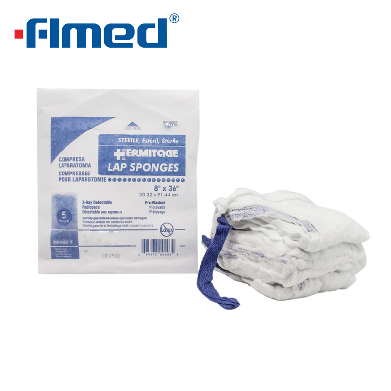 Sterile Latex Free Pre Washed Lap Sponges from China manufacturer ...